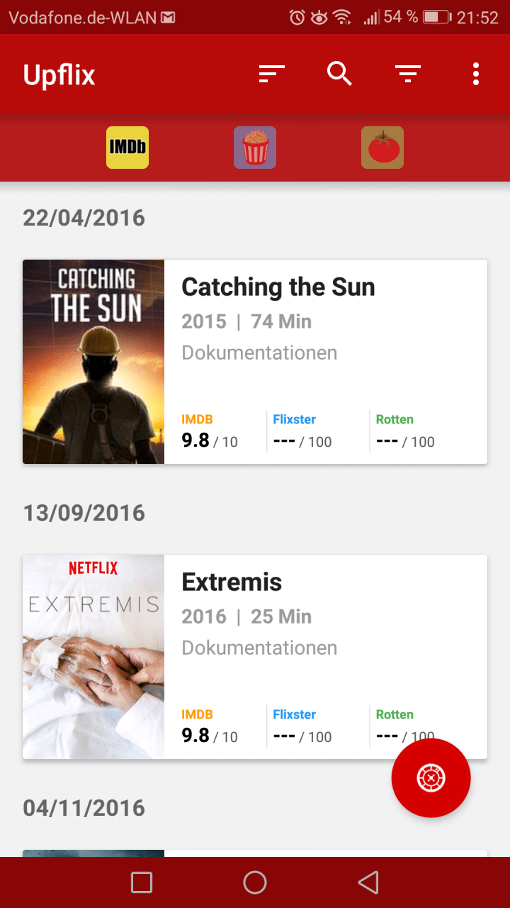 Upflix – schöne App zur Aufbereitung von Netflix | goNeuland Upflix – schöne App zur Aufbereitung von Netflix | goNeuland