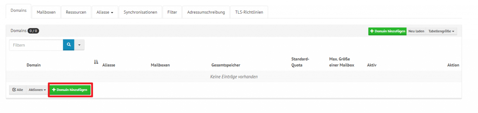 Mailcow-install-005 | goNeuland