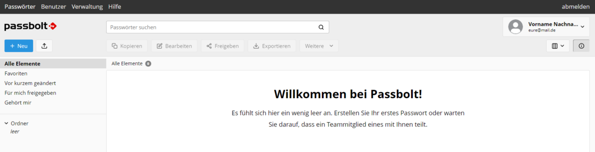 Passbolt – Passwortmanager mit Docker und Traefik installieren | goNeuland