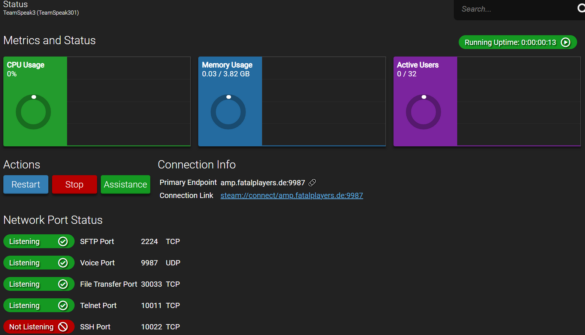 AMP Gameserver – mit Docker und Traefik installieren | goNeuland