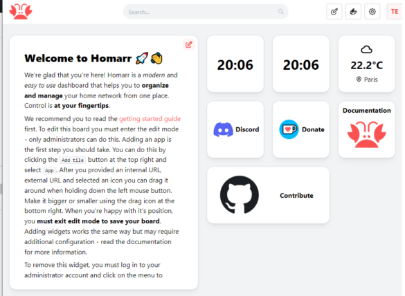Homarr – flexibles Dashboard mit Docker und Traefik installieren ...